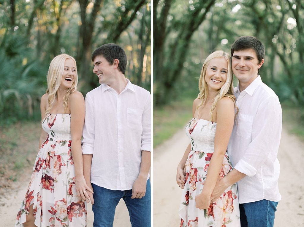 Drew & Stephanie’s Palmetto Bluffs Engagement Session – Bajan Wed