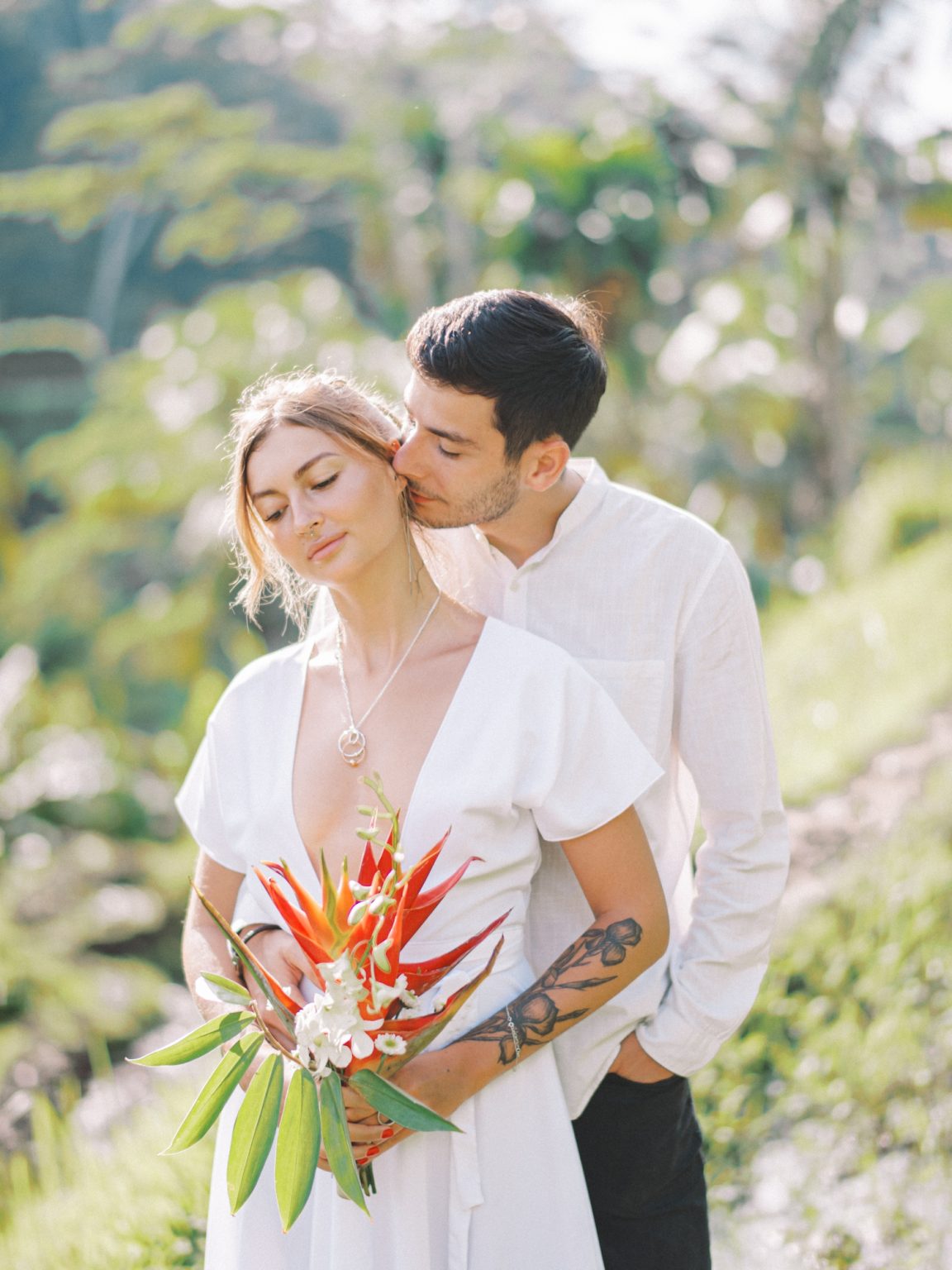 Tropical Couples Session in Bali | Bajan Wed
